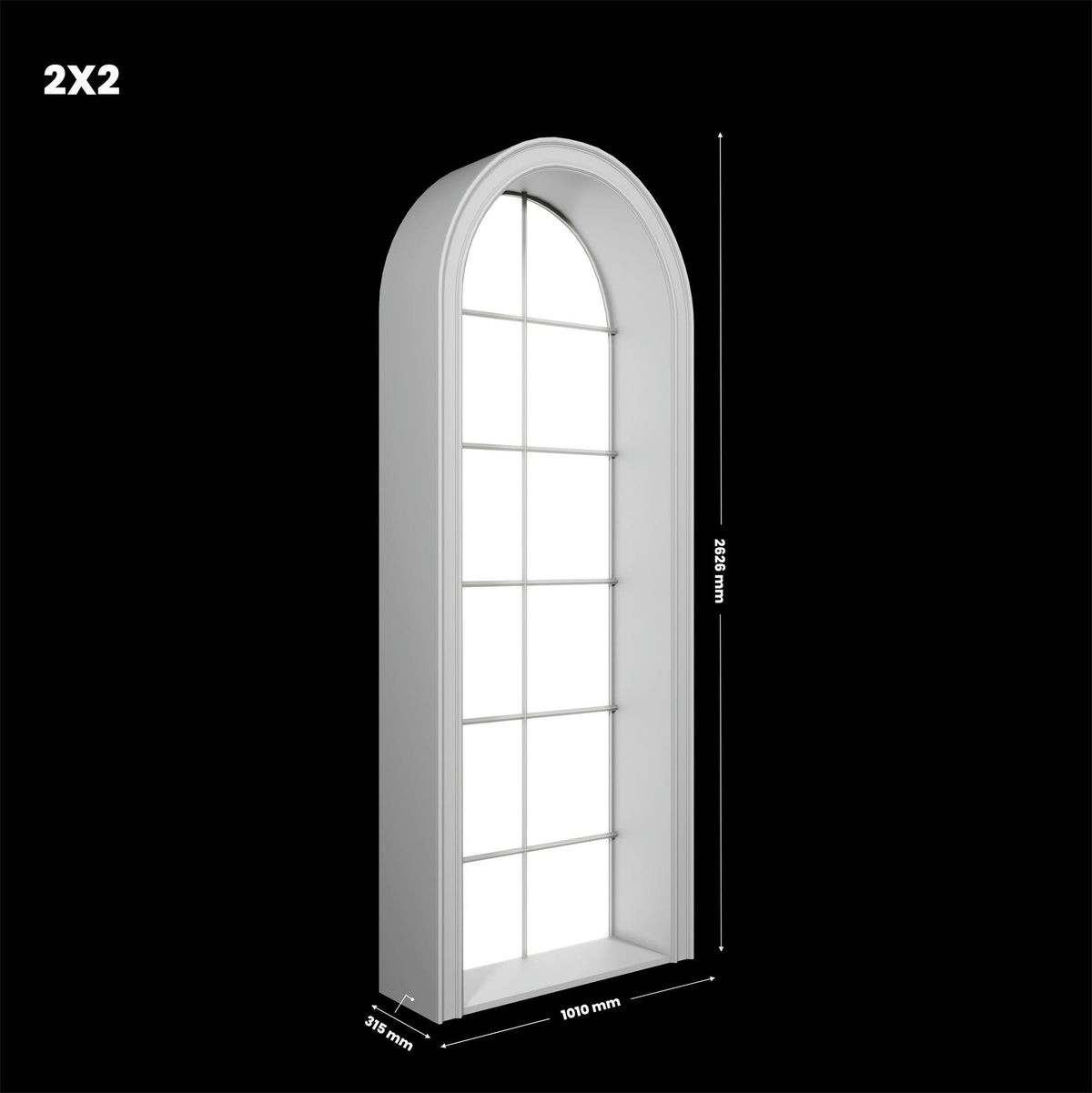 Arch Window White – SUNROOOF