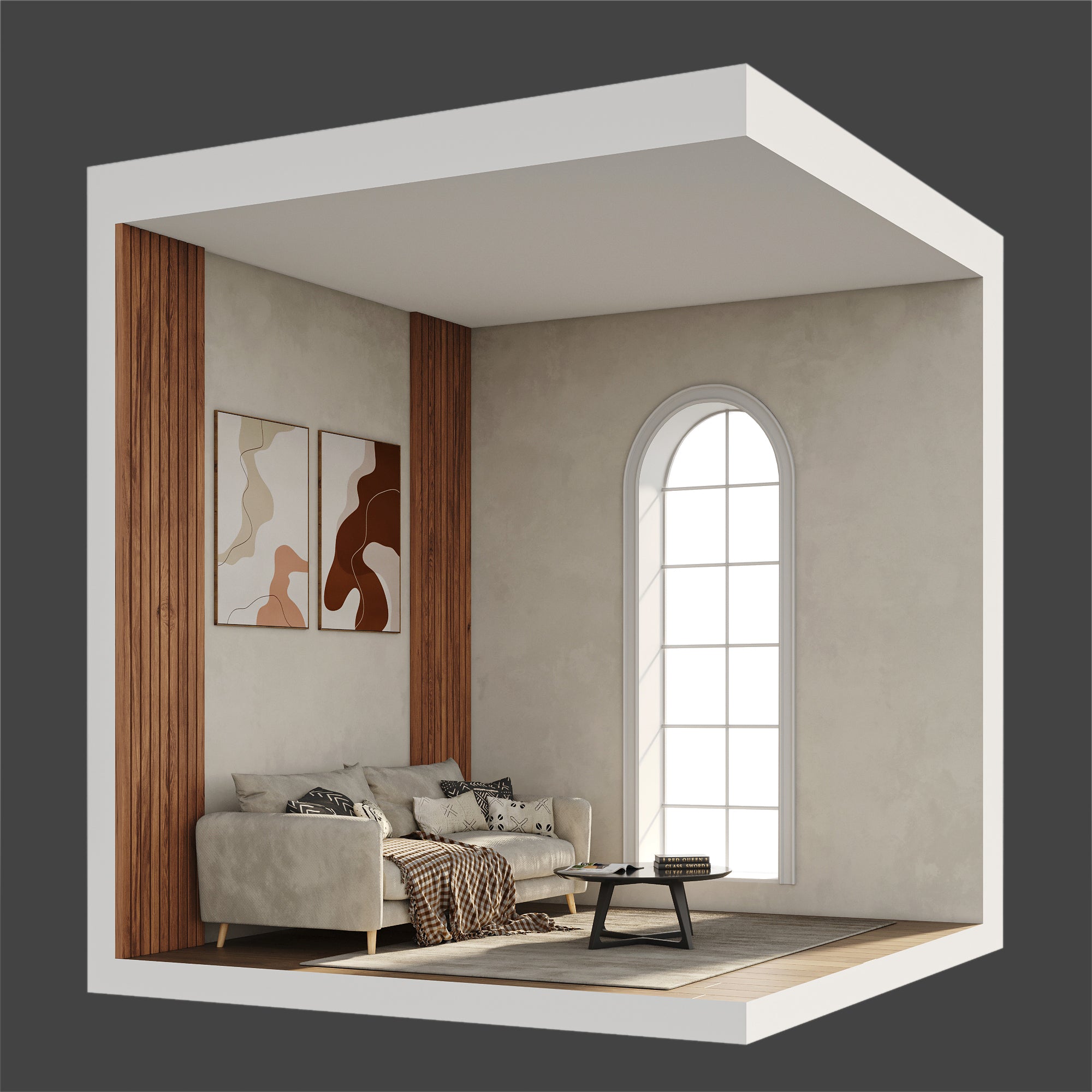 Arch Window White – SUNROOOF
